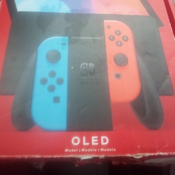 Video Games & Consoles | Nintendo Switch 64 Gb Handheld Console Neon ...